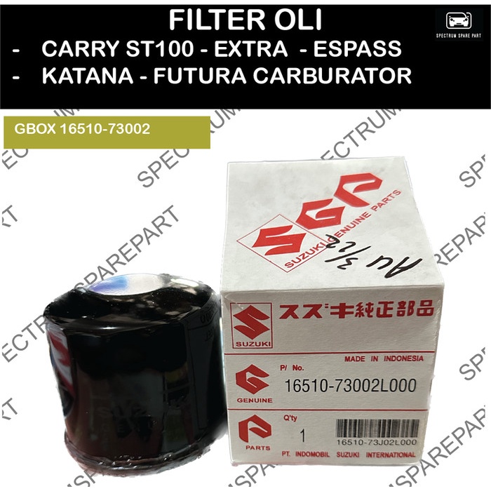 Jual FILTER OLI CARRY ST100 - CARRY EXTRA - FUTURA CARBURATOR - BALENO ...