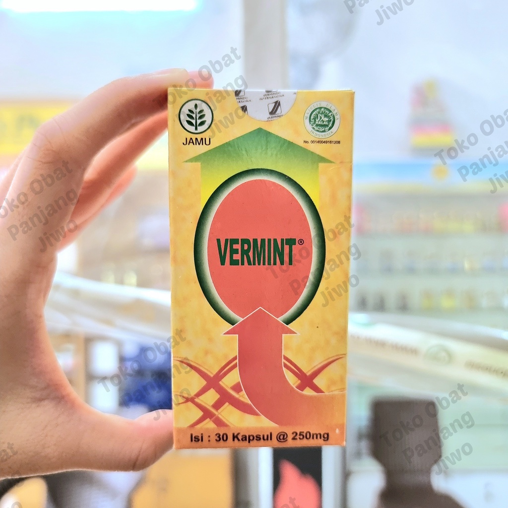 Jual Vermint Ekstrak Cacing - Obat Tipes isi 30 Kapsul | Shopee Indonesia