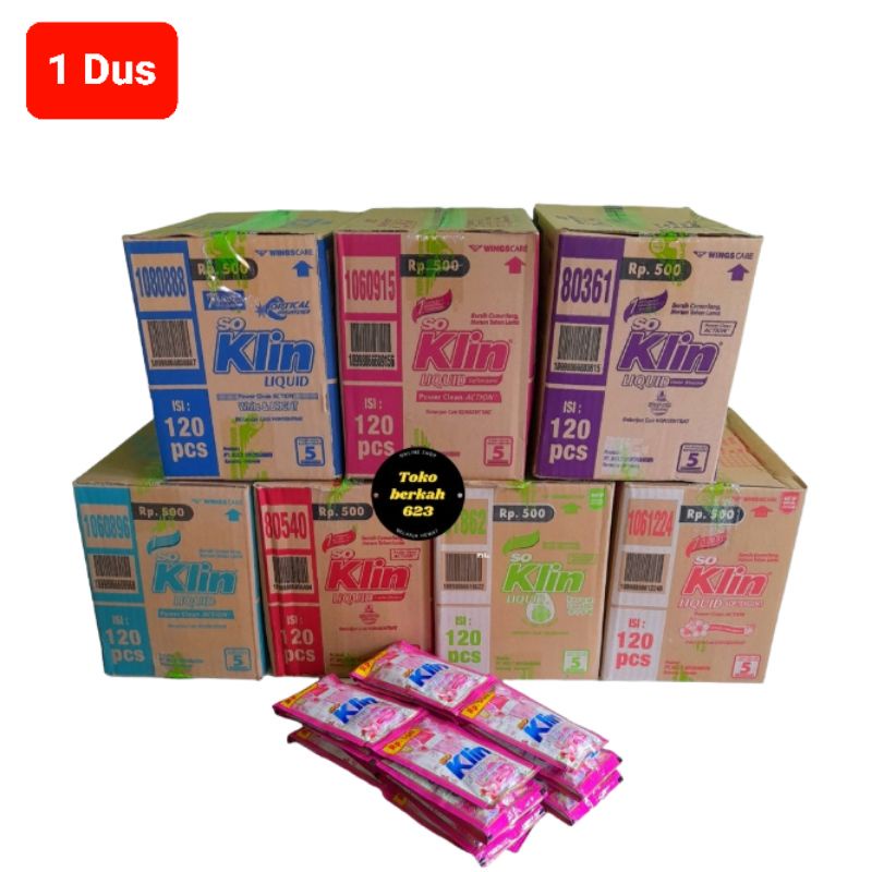 Jual 1 DUS SOKLIN Liquid Cair 20ml Isi 10 Renceng | Shopee Indonesia