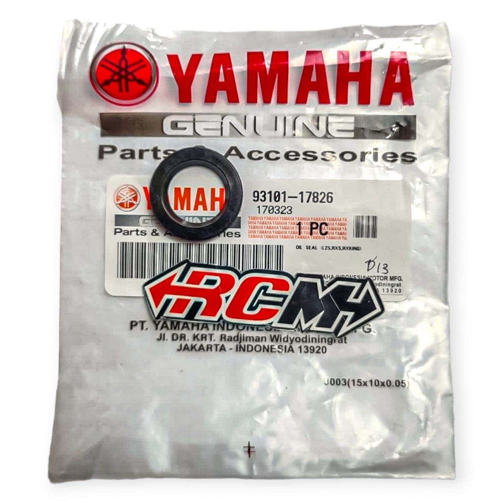 Jual 93101-17826 OIL SEAL SIL PEDAL SELAH SLAHAN SLAH STATER KICK ...