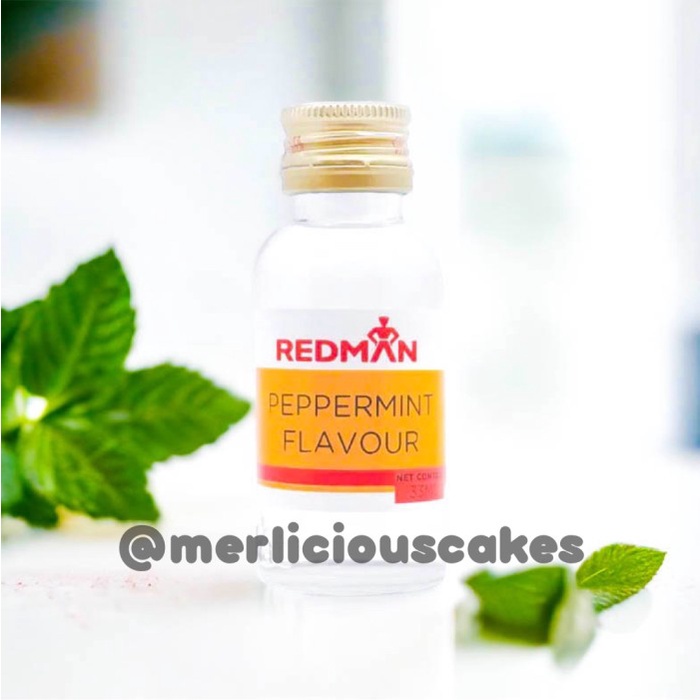 Jual Redman Peppermint Flavour Perasa Perisa Makanan Kue Minuman Mint ...