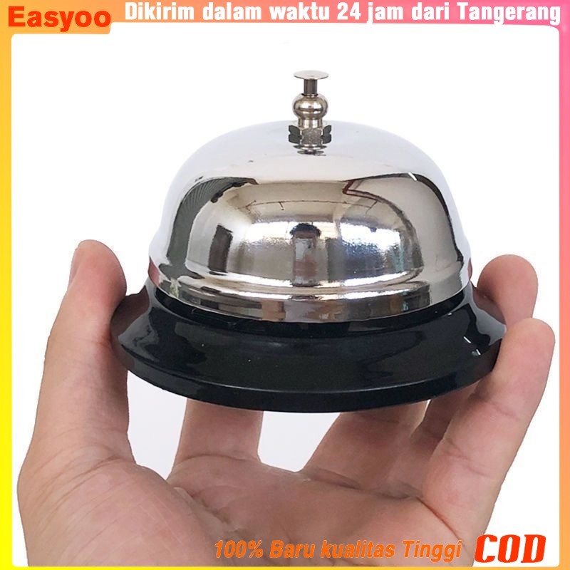 Jual Bel Panggil Bel Meja receptionist Stainlis Bel meja Call bell ...