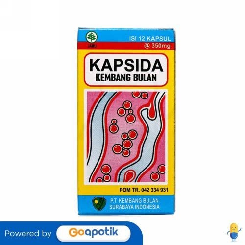 Jual Kapsida Bersih Darah Kembang Bulan Box 12 Kapsul | Shopee Indonesia