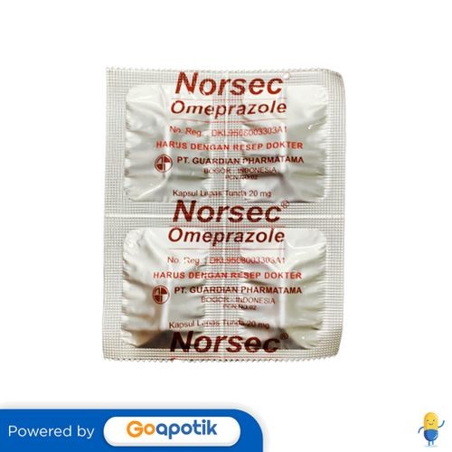 Jual Norsec 20 Mg Strip 4 Kapsul | Shopee Indonesia