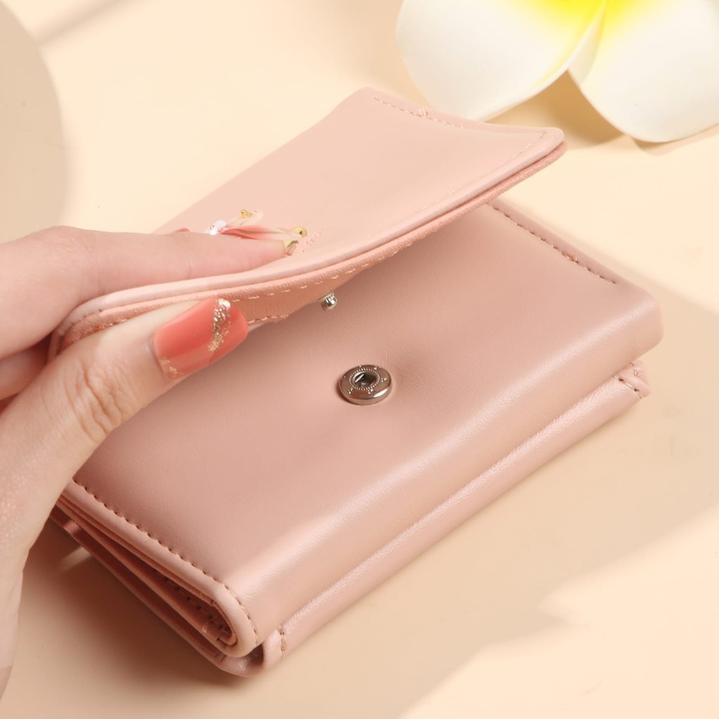 Jual Dompet Lipat Model Clutch Multifungsi Motif Love Dompet cewek Dompet mini Dompet koin ...