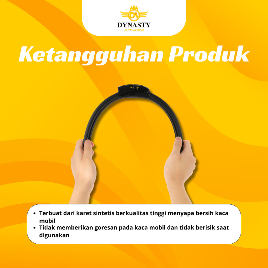 Jual LE 1 SET (2 PCS) Wiper - Hino Dutro - Model Frameless Tanpa Rangka ...