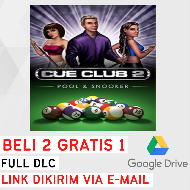 Jual CUE CLUB 2 POOL AND SNOOKER - GAME PC - GAME LAPTOP - LINK ...