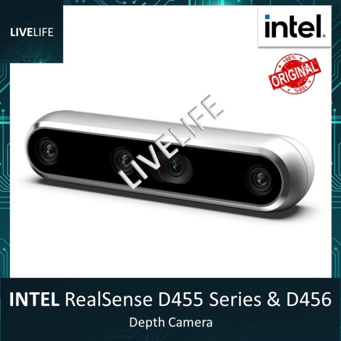 Jual INTEL RealSense D455 - Depth Camera / Kamera Kedalaman u/ Drone ...