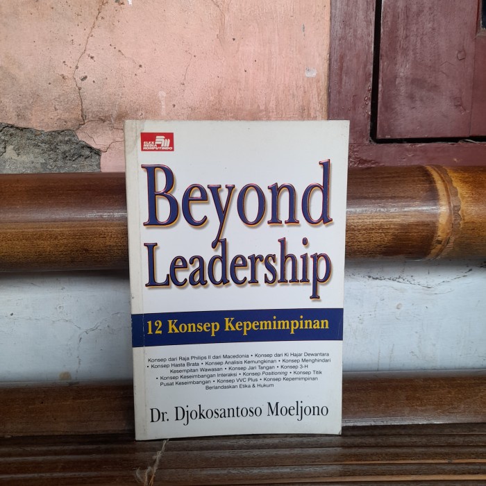 Jual ASLI BUKU Beyond Leadership 12 Konsep Kepemimpinan By Dr ...