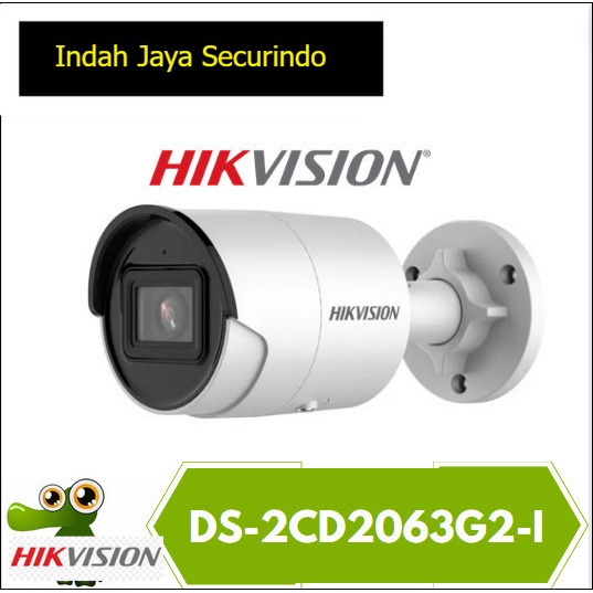 Jual IP Camera outdoor HIKVISION 6MP DS-2CD2063G2-I BULLET OUTDOOR DS 2CD2063G2 I | Shopee Indonesia
