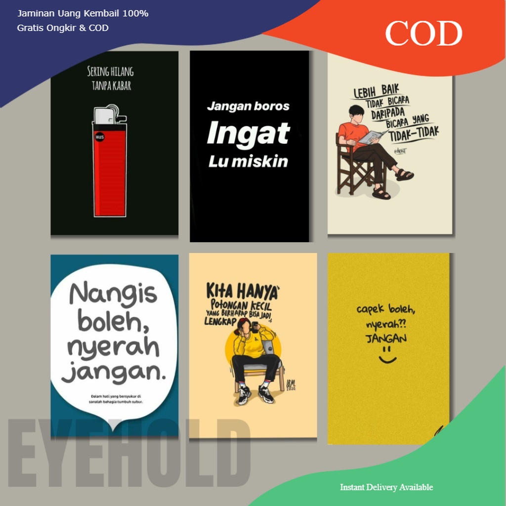 Jual Poster Dinding Kayu Quotes Kata Kata 2 | Shopee Indonesia