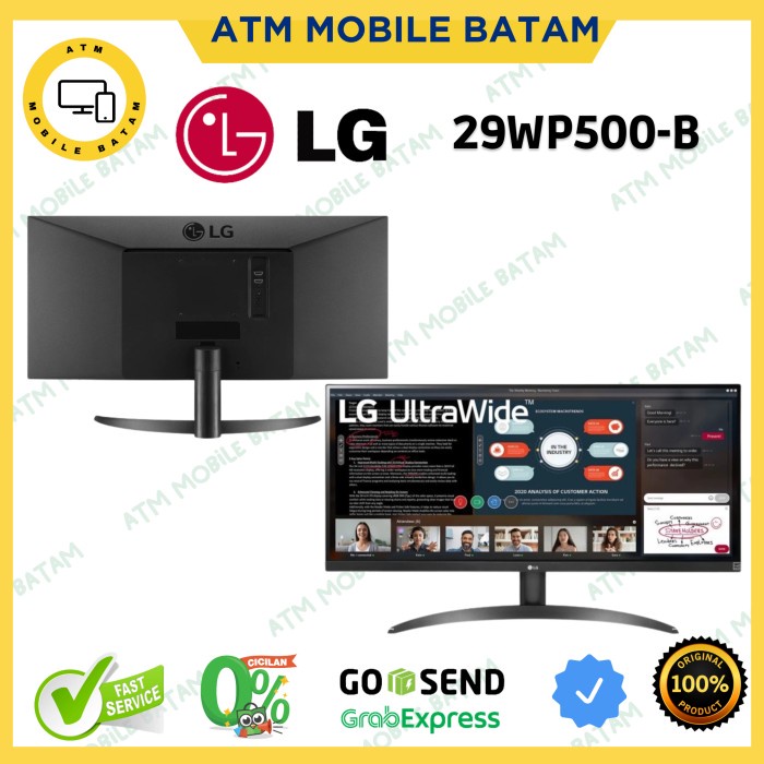Jual LG 29WP500-B UltraWide Full HD IPS FreeSync | Shopee Indonesia