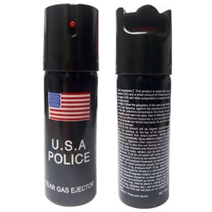 Jual Pepper Spray USA Police Gas Air Mata Semprotan Merica Self Defense ...