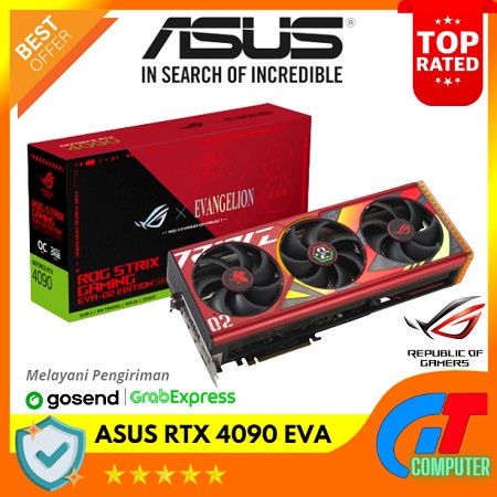 Jual ASUS ROG STRIX RTX 4090 EVA 02 OC EDITION THOR EVA 1000W PLATINUM | Shopee Indonesia