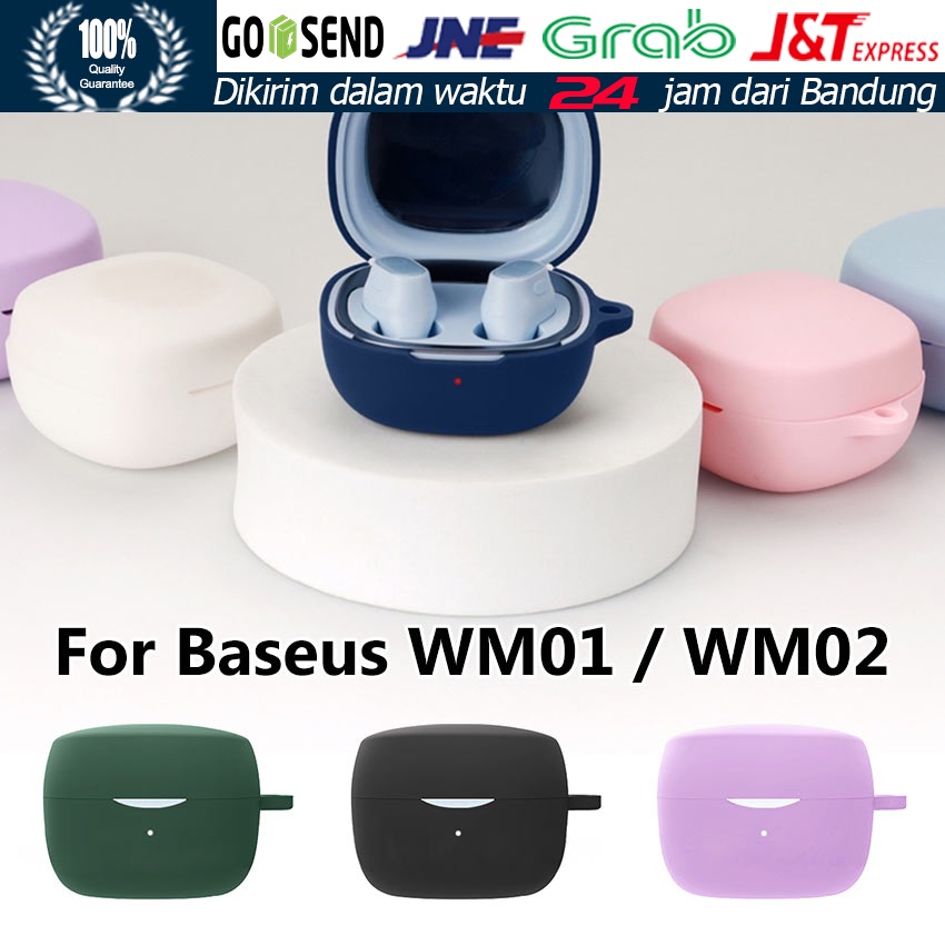 Jual Kasus Pelindung Earphone Untuk Baseus WM01 WM02 Soft Case Silikon ...