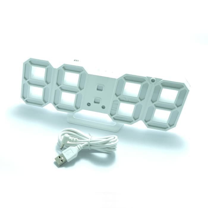 Jual Jam Digital LED Tipe 6609 (Dinding dan Meja),.Jam Digital LED Tipe ...