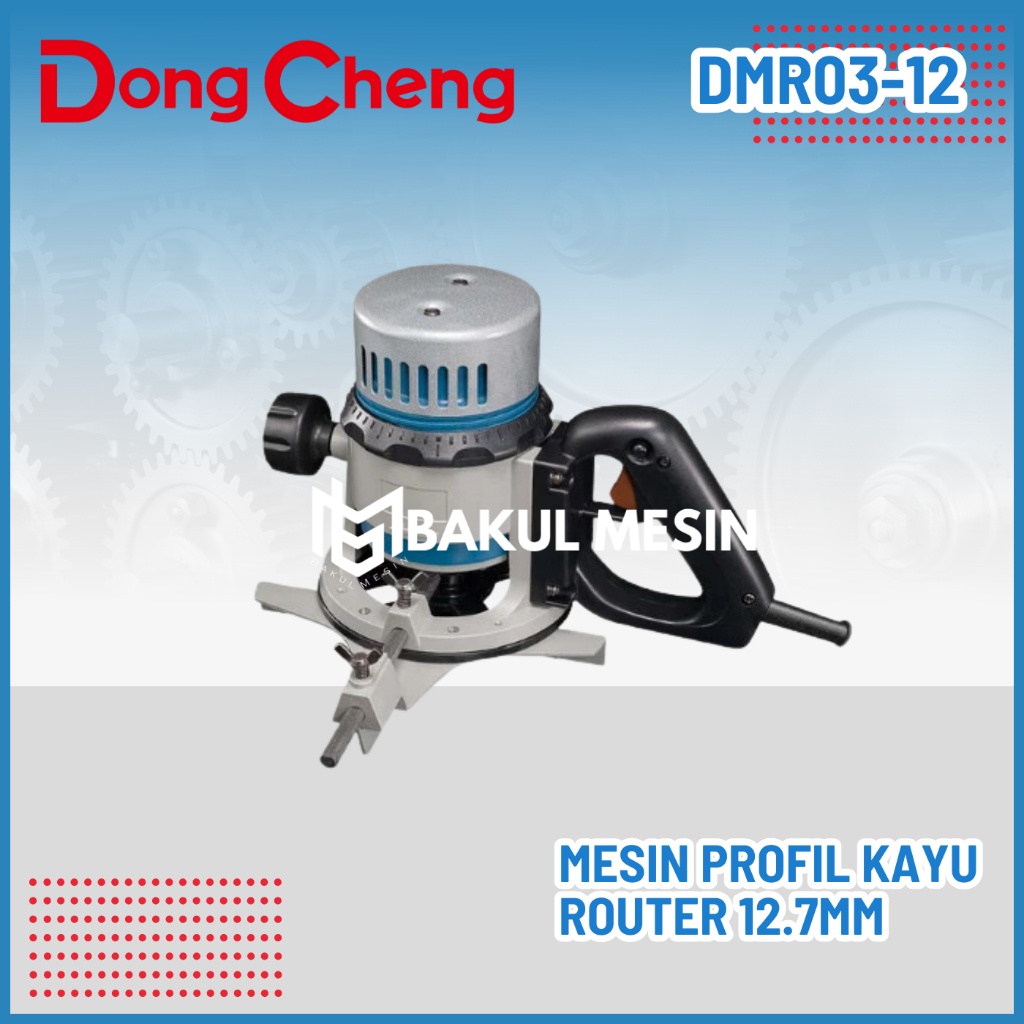 Jual Mesin Profil Kayu Router DMR03-12 DONGCHENG ROUTER 12,7mm | Shopee ...
