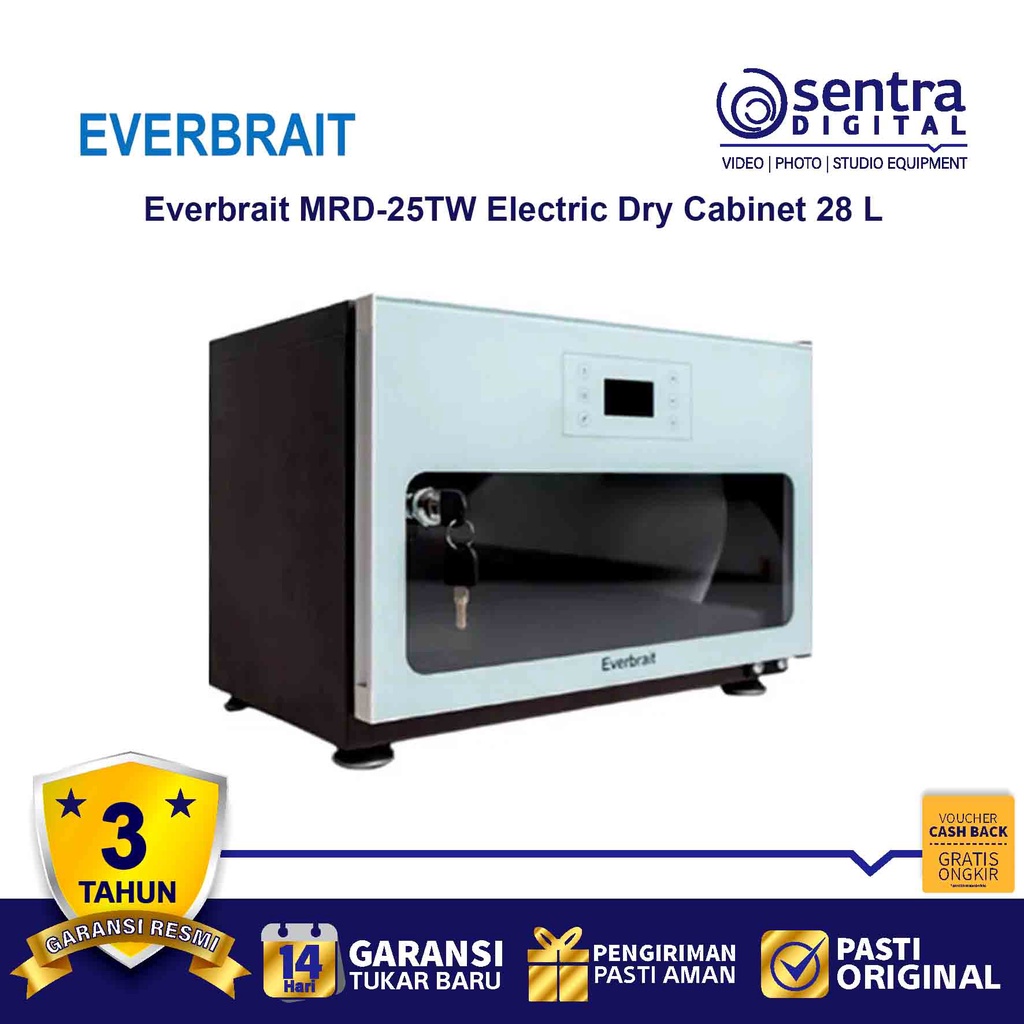 Jual Everbrait MRD-25TW Electric Dry Cabinet 28 L | Shopee Indonesia