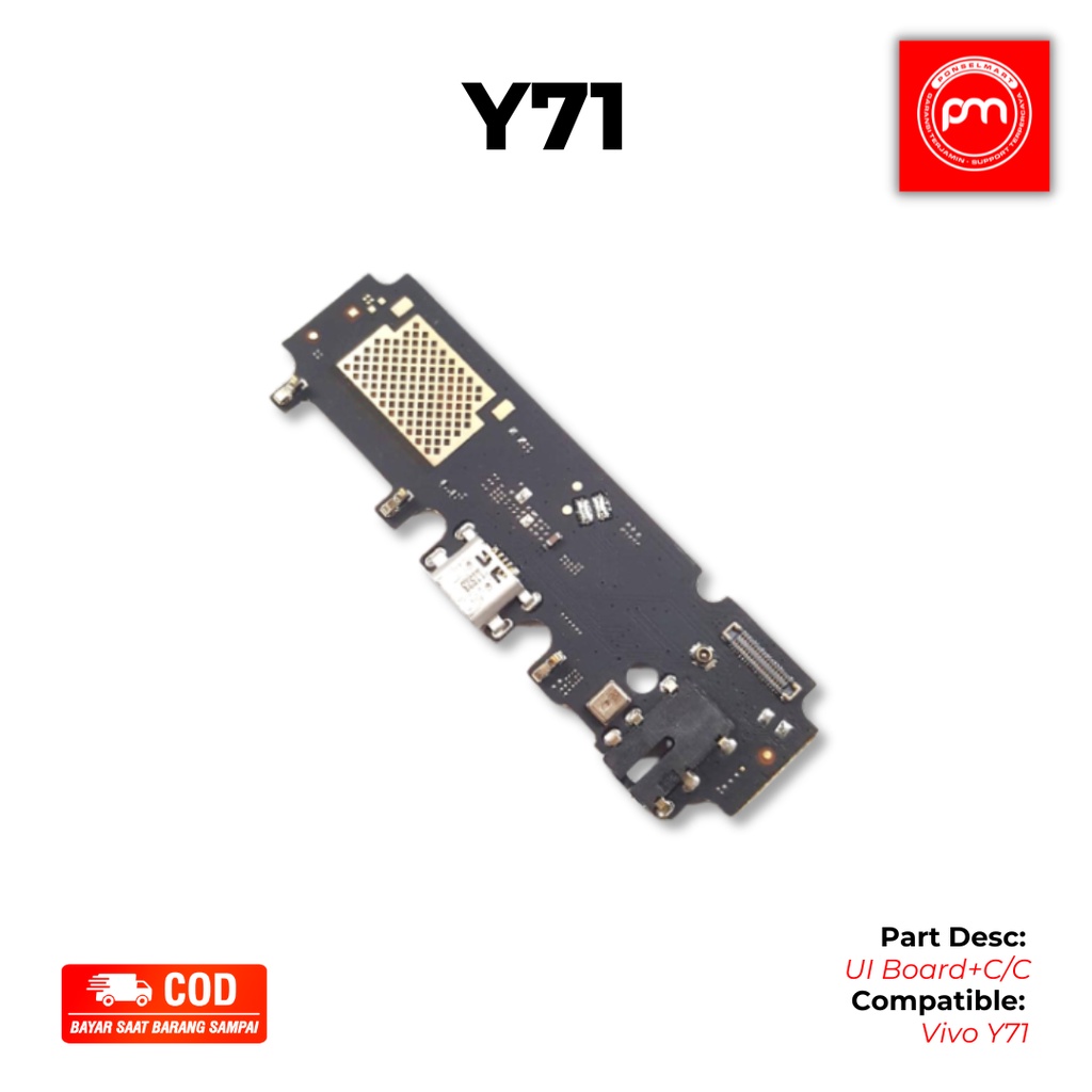 Jual UI Board Konektor Cas Connector Charger Papan Concas Vivo Y71 ...