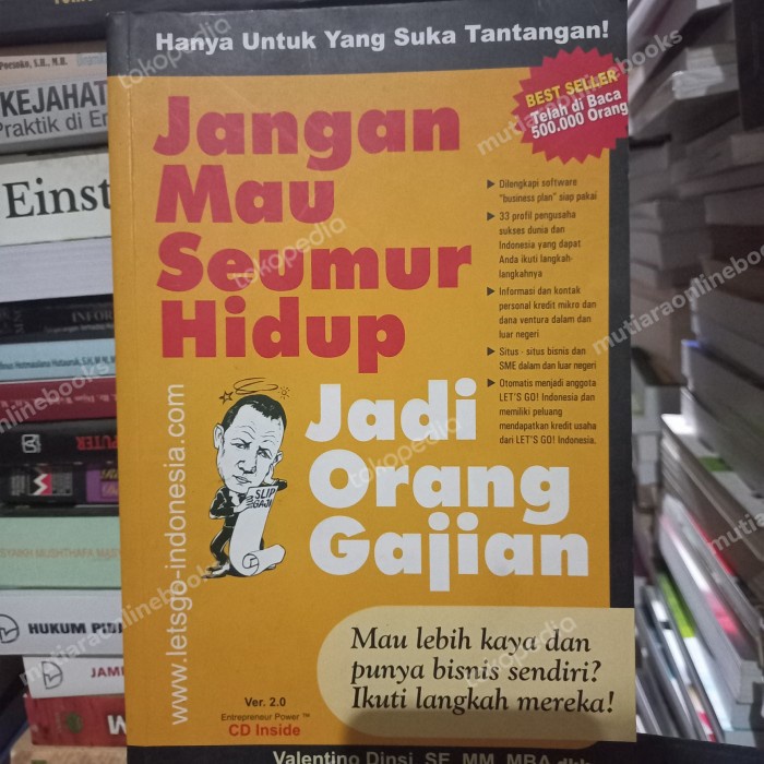 Jual Buku Jangan Mau Seumur Hidup Jadi Orang gajian | Shopee Indonesia Jual Buku Jangan Mau Seumur Hidup Jadi Orang gajian | Shopee Indonesia