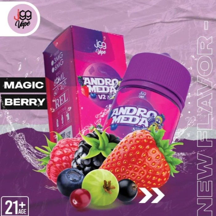 Jual Andromeda V2 Andro Meda V2 Magic Berry 3MG 6MG 60ML | Shopee Indonesia