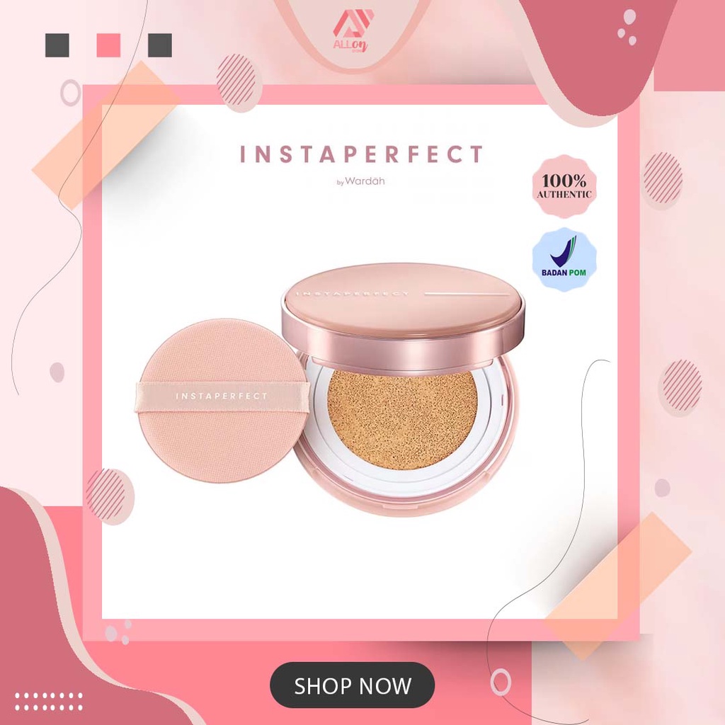 Jual Instaperfect Skincover Air Cushion (Real Skin Buildable Coverage ...