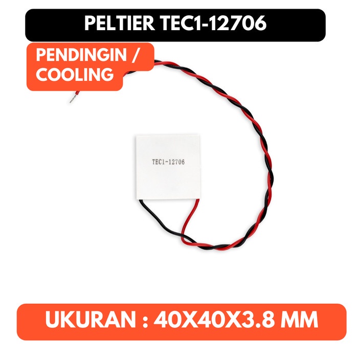 Jual Peltier 12706 Cooling Pendingin TEC-12706 TEC Thermoelectric DC ...