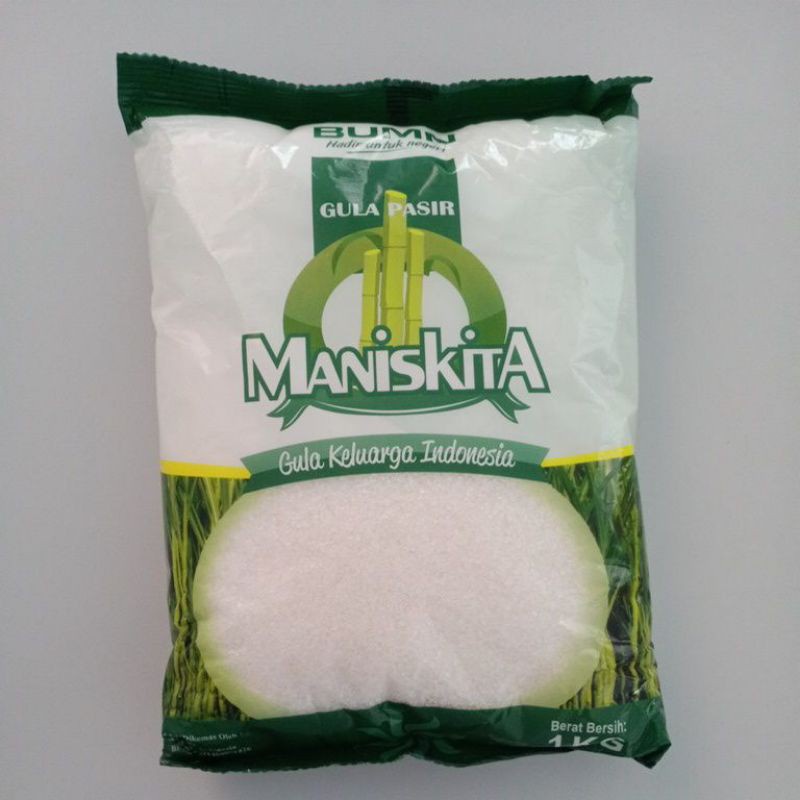 Jual gula pasir manis kita 1kg | Shopee Indonesia