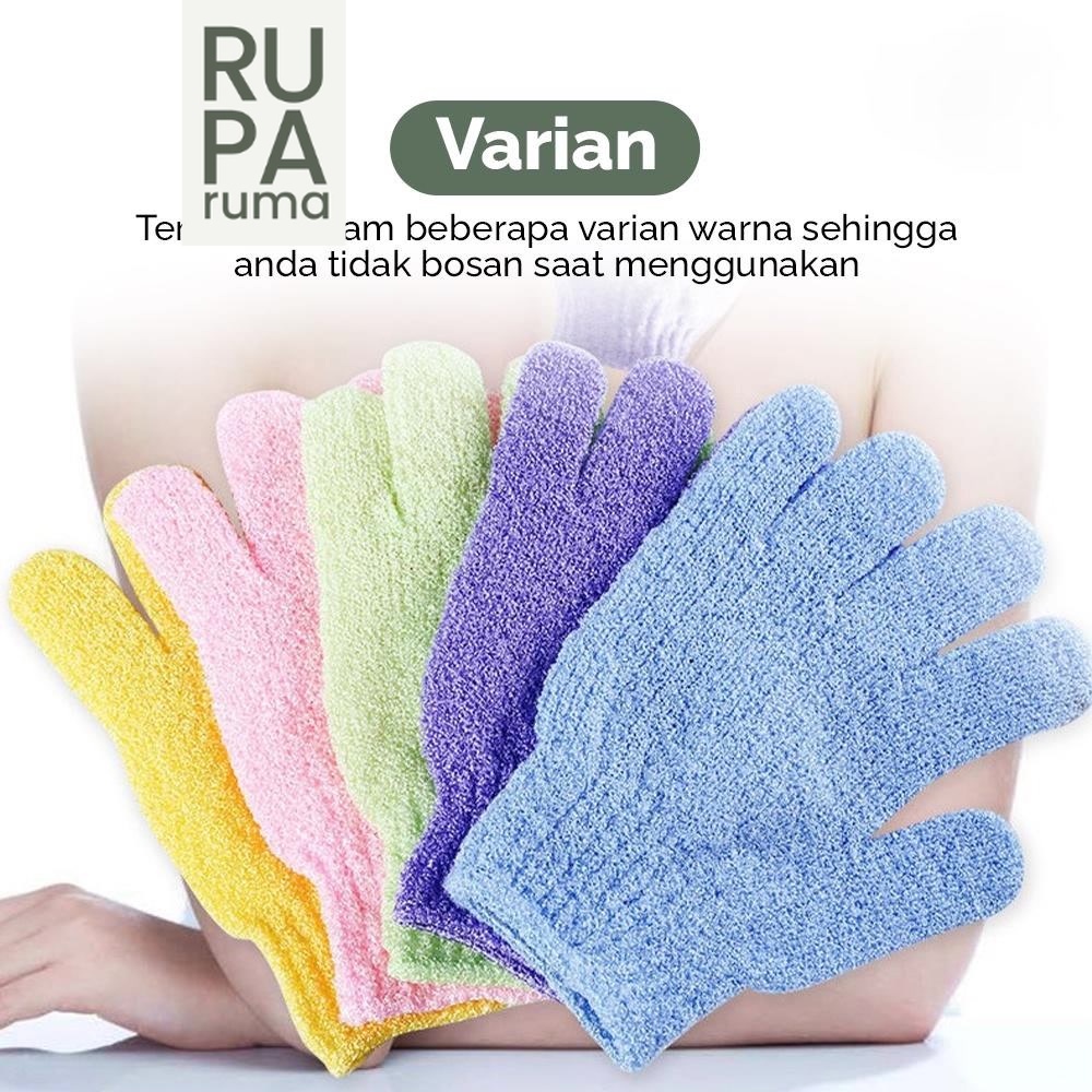 Jual Sarung Tangan Mandi Eksfoliasi Angkat Sel Kulit Mati Bath Gloves ...