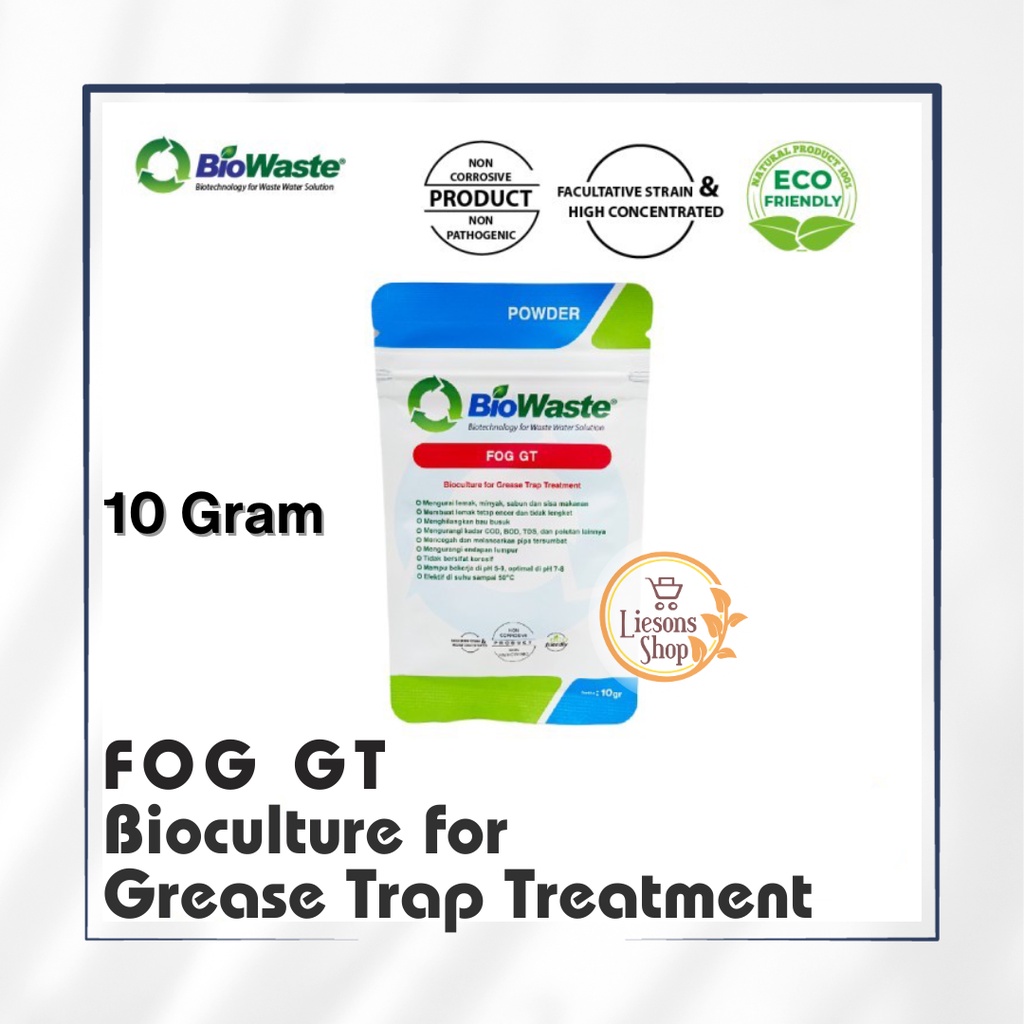 Jual Biowaste Bakteri Pengurai Lemak Minyak Fat Oil & Grease Trap ...