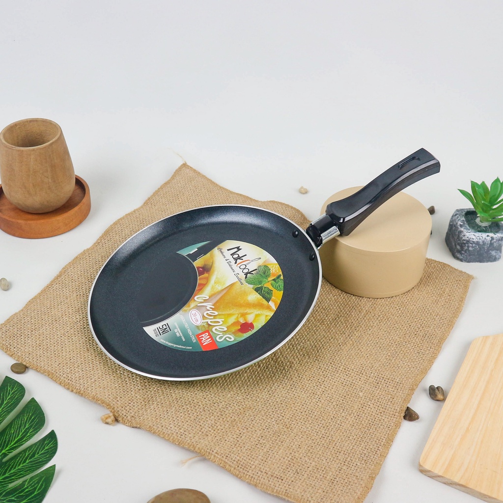 Jual VV - Makcook Crepes Pan Frypan Teflon / Teflon Kulit Lumpia Risol ...