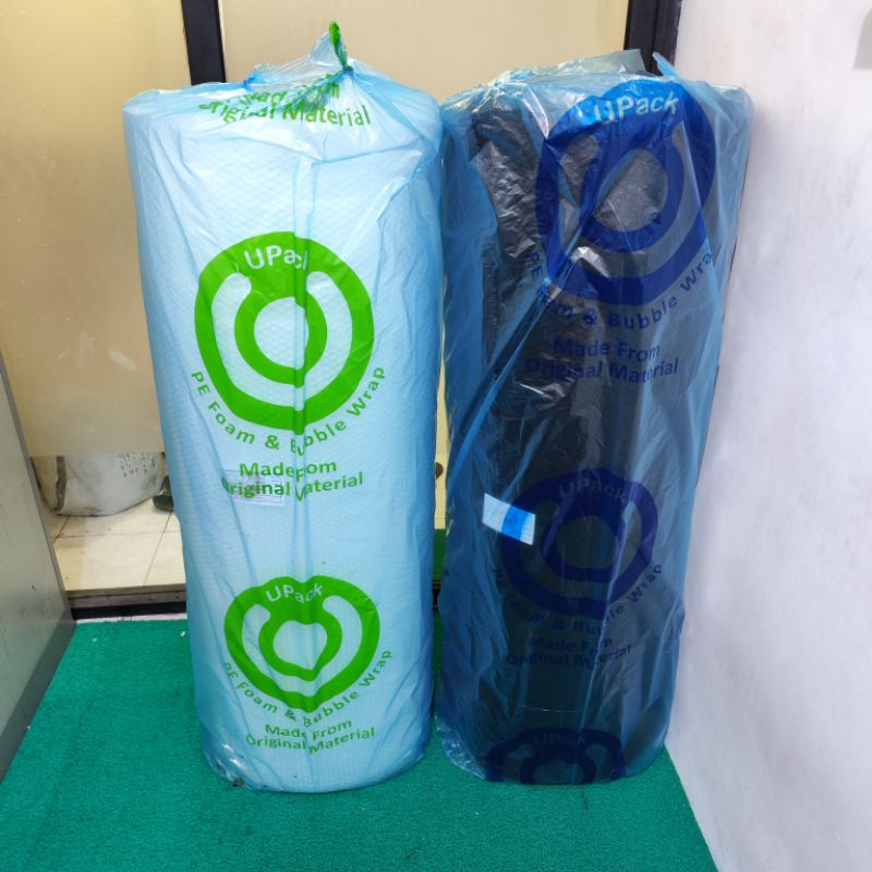 Jual BUBBLE WRAP BUNGKUS BIRU UPACK 125CM x 50M 2.6KG | Shopee Indonesia