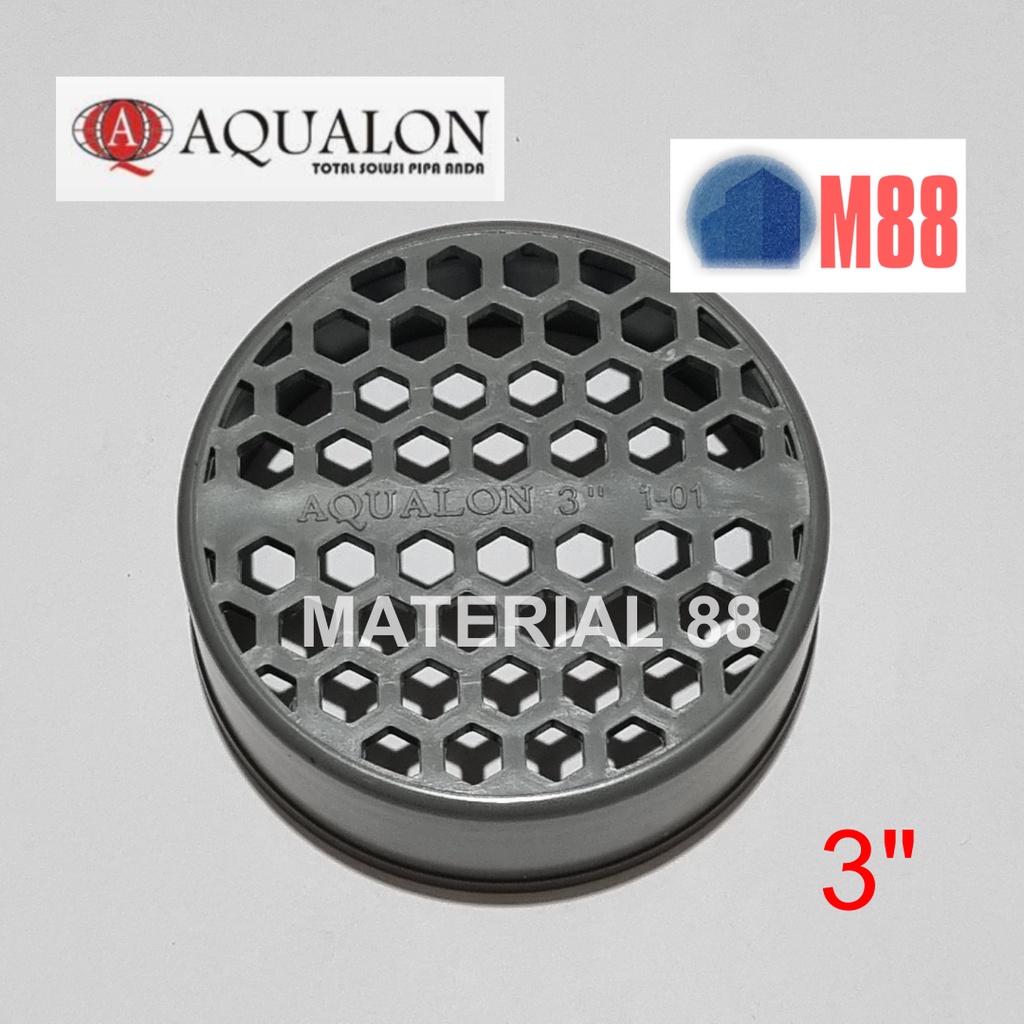 Jual AQUALON Dop Biopori 3 inch AW Dop Bolong Lubang Tutup Pipa ...