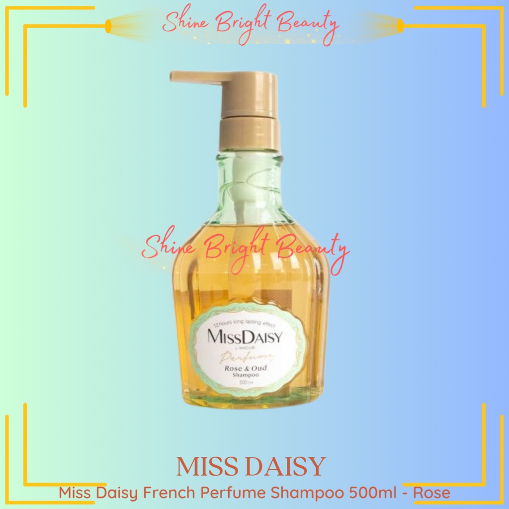 Jual MISS DAISY French Perfume Shampoo Rose & Oud 500ml sampoo anti ...
