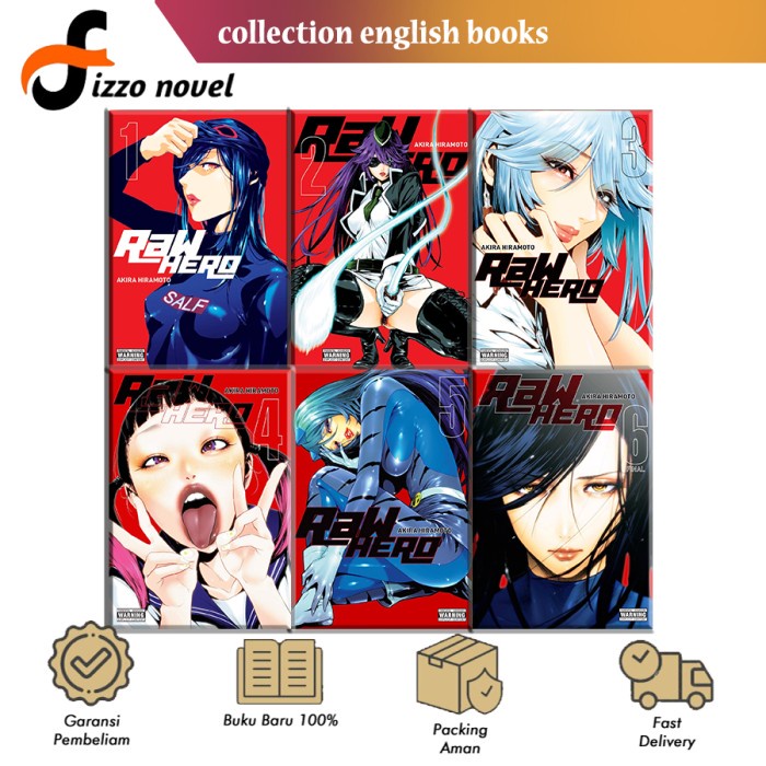 Jual Komik Series RaW Hero, Akira Hiramoto - English - Fizzo Novel | Shopee Indonesia