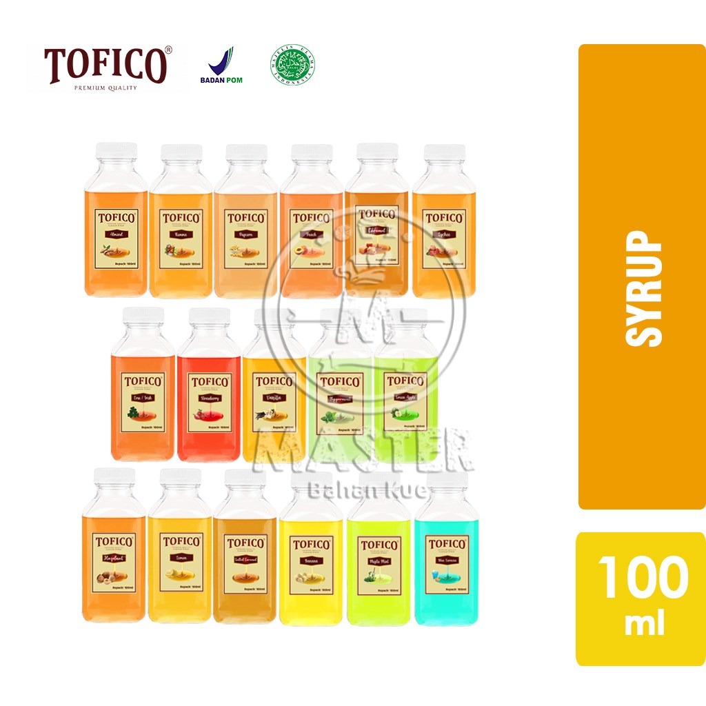 Jual Sirup Tofico Repack / Syrup Tofico All Varian [Botol Plastik 100ml ...