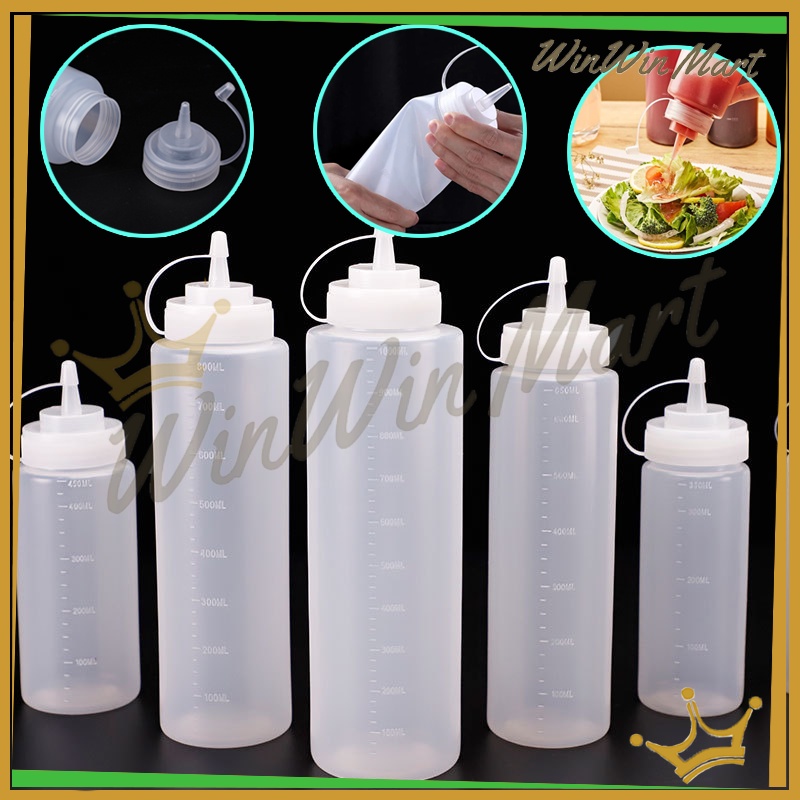 Jual Botol Squize Saus /Botol Saus Plastik Kecap Dengan Angka/Botol ...