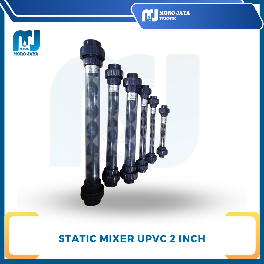 Jual Static Mixer Ozone Upvc 2" - Statik Mixer Buat Ozon 2 Inch ...