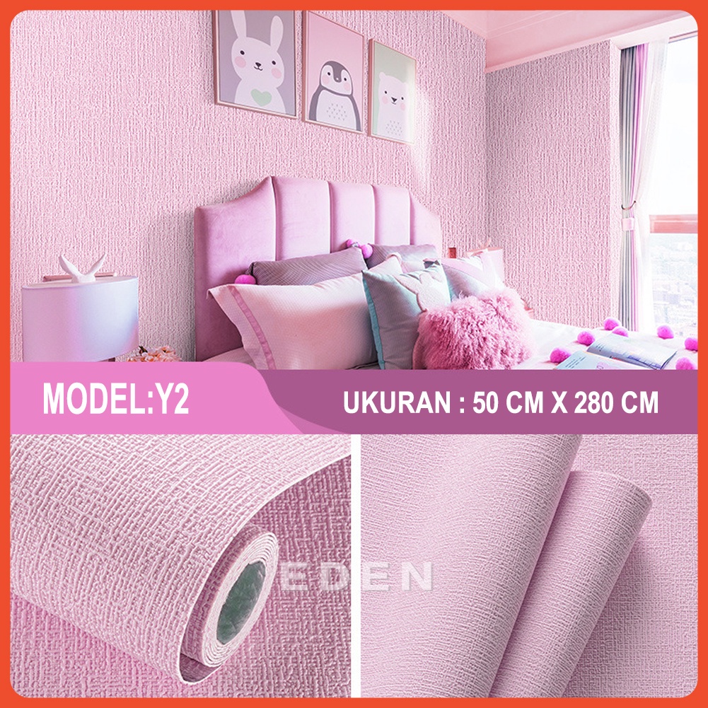 Jual Wallpaper Linen Roll / Wallpaper Dinding / Dekorasi Kamar ...
