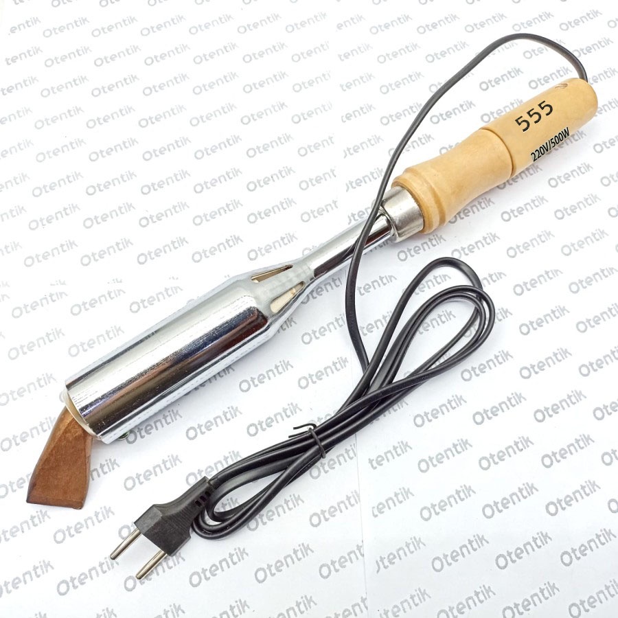 Jual SOLDER LISTRIK GAGANG KAYU 500W / ALAT PATRI 500 W /SOLDERAN 500 ...