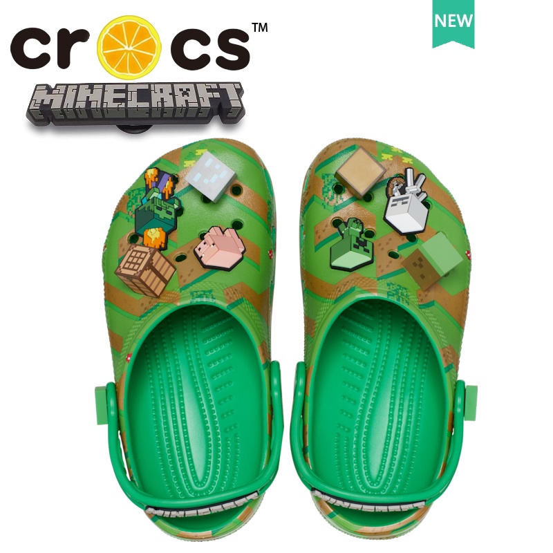 Jual jibbitz crocs 8-Pack 3D Minecraft Shoe Charms | Shopee Indonesia