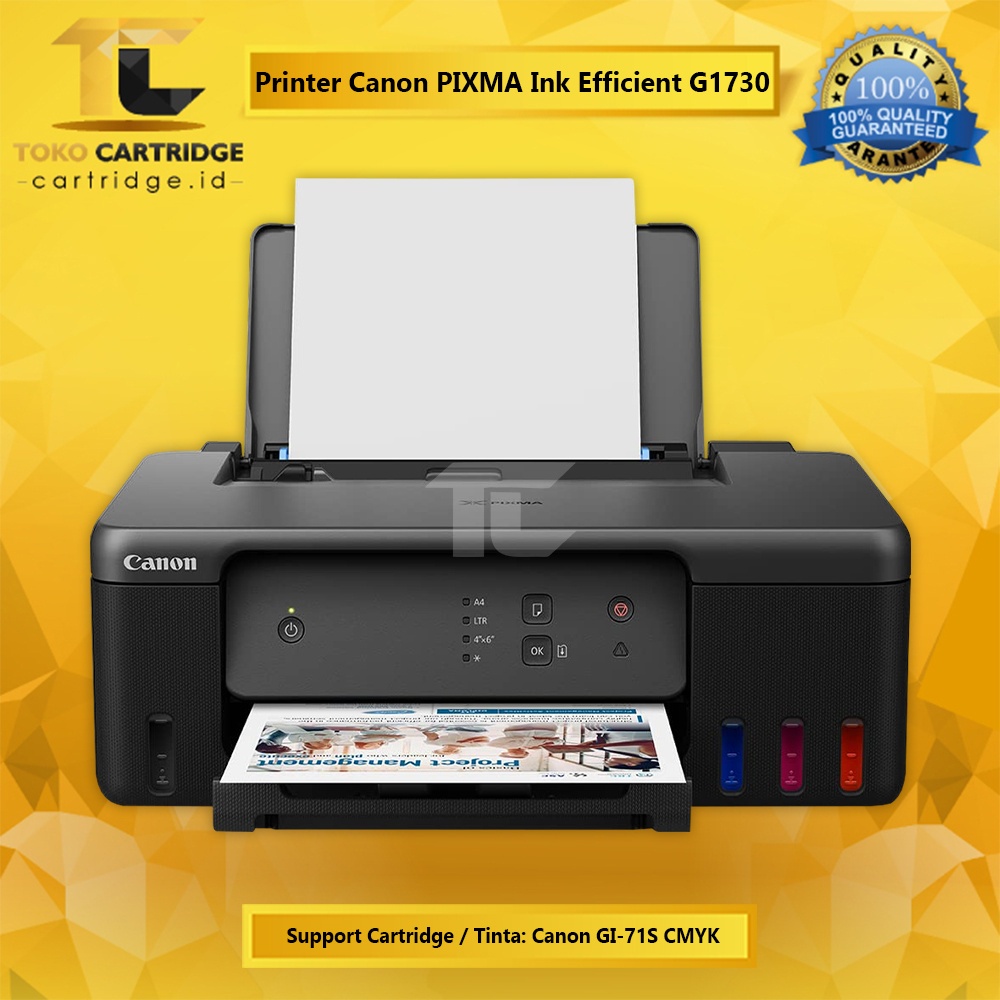 Jual Printer Canon PIXMA Ink Efficient G1730 Pengganti Printer G1010 ...