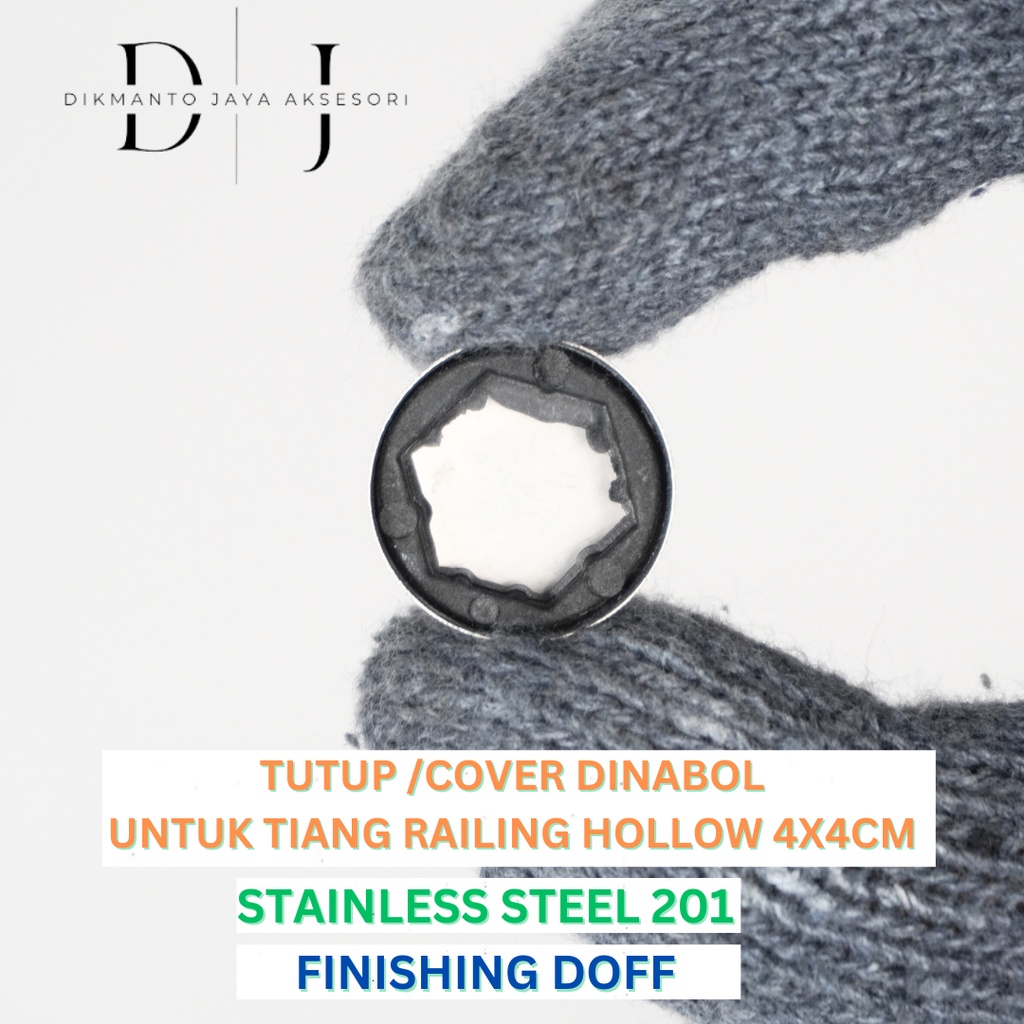 Jual Tutup Plendes Baut Dinabol Tiang Railing Stainless Steel 201 ...