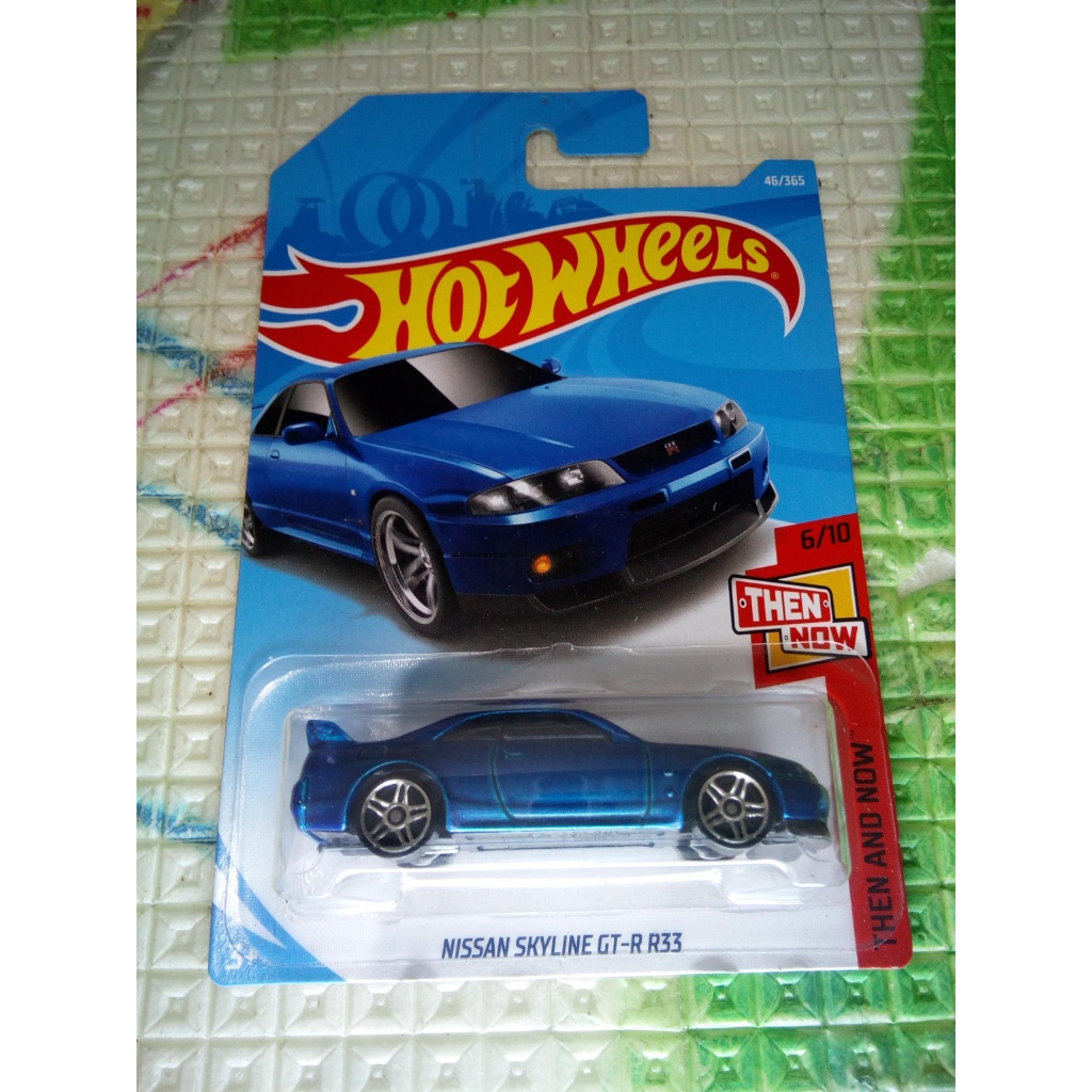 Jual Hot Wheels - Nissan Skyline GT-R R33 Blue Then And Now | Shopee Indonesia