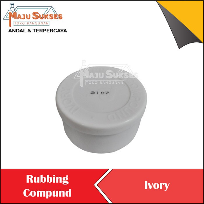 Jual RUBBING COMPOUND IVORY PUTIH | Shopee Indonesia