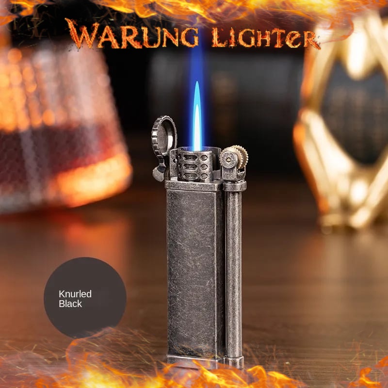 Jual Korek Api Gas Vintage Antik Jadul Model Persegi Roda Las Otomatis ...