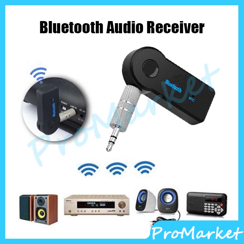 Jual Bluetooth Audio Receiver / Music Wireless Handsfree Car Connector ...