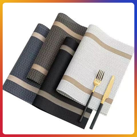 Jual Tatakan Piring Modern tahan panas / Alas Piring Meja Makan Table ...