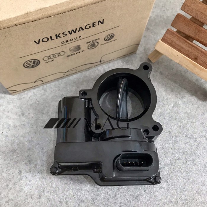 Jual Throttle Body Vw Golf 03C128063B Trotel Body Vw Golf Audi ORIGINAL ...