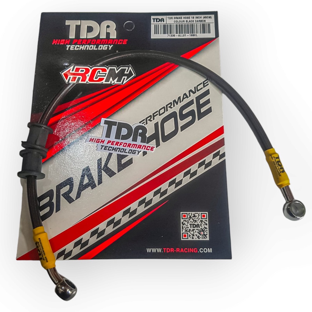Jual BRAKE HOSE SLANG SELANG REM CAKRAM TDR 18 INCH 18INCH SETARA 45CM ...